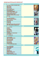 Home Maintenance Checklist
