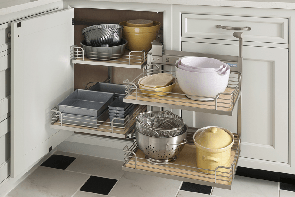 Kitchen Cabinets: Blind Corner Cabinet Solutions